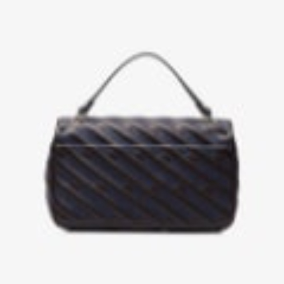 Balenciaga | Bags | Balenciaga Black Medium Bb Round Logo Charm Bag ...